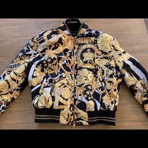 Versace | Jackets & Coats | Versace Pre Fall 29 Bomber Jacket Verified ...